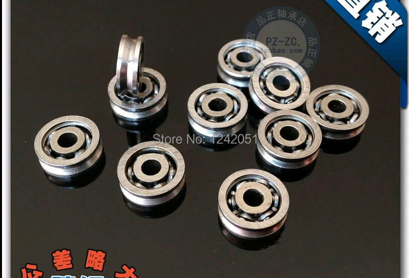 10pcs V623ZZ V groove roller wheel ball bearings 3*10*3 mm embroidery ...