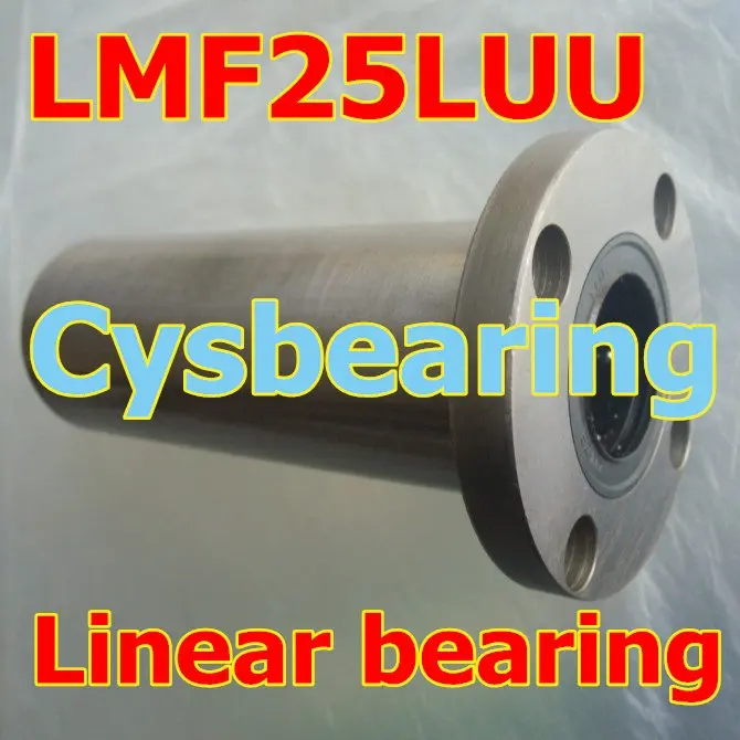 25 milímetros eixo LMF25LUU flange linear motion ball bearing|25mm shaft|linear motion ...