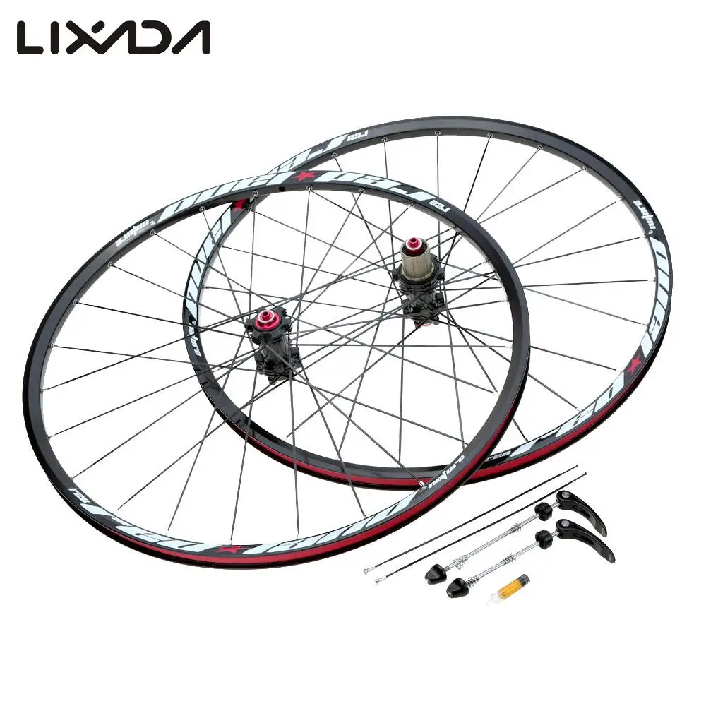 26'' 24H Disc Brake Bike Wheel Mountain Bicycle MTB Bike Wheelset Hubs ...