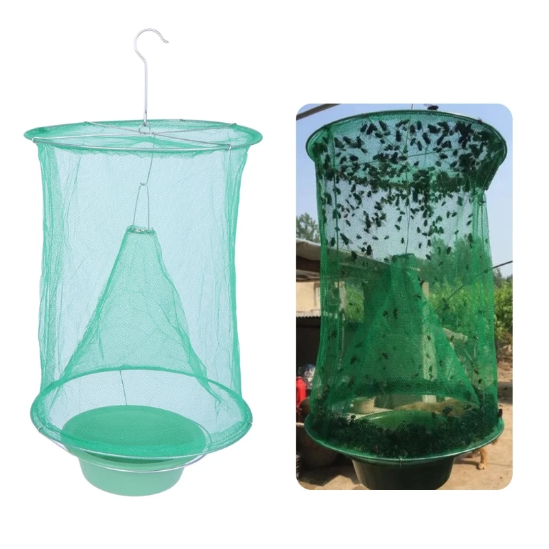 Catching Fly Net Mosquito Insect Trap Folding Hang Outdoor Killer Mesh ...