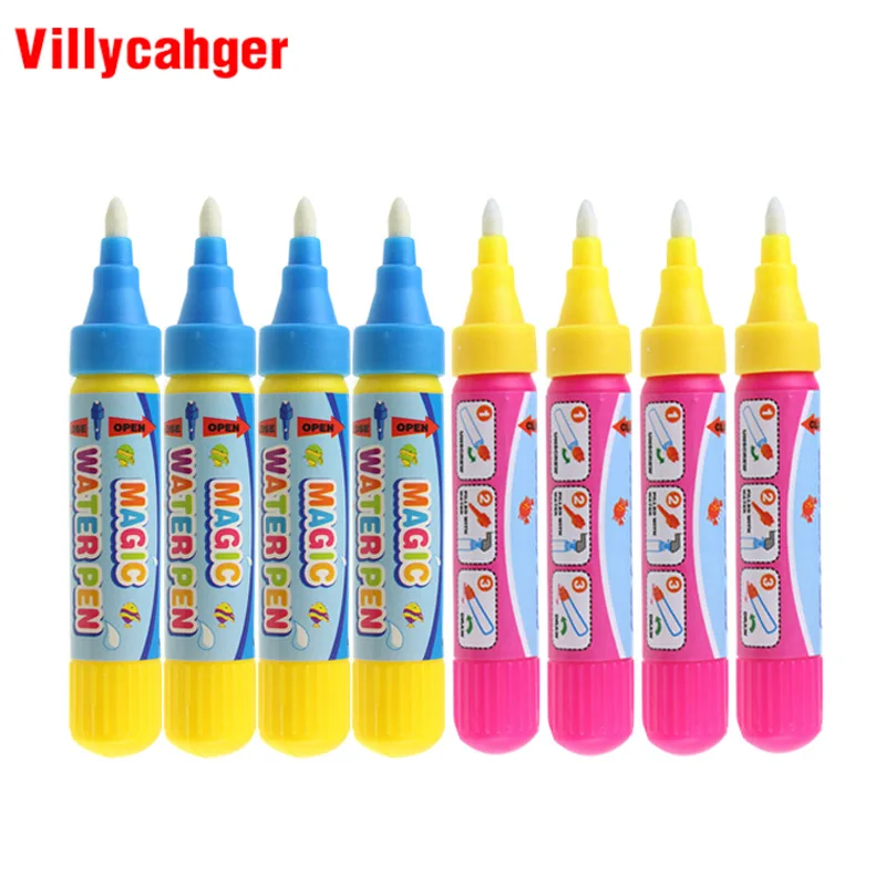Magic Pen Brush Painting Mat Toy Water Drawing Toy Kid Painting Writing ...