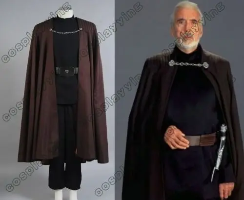 Star Wars Cosplay Attack of The Clones Jedi/Sith Count Dooku Cosplay ...