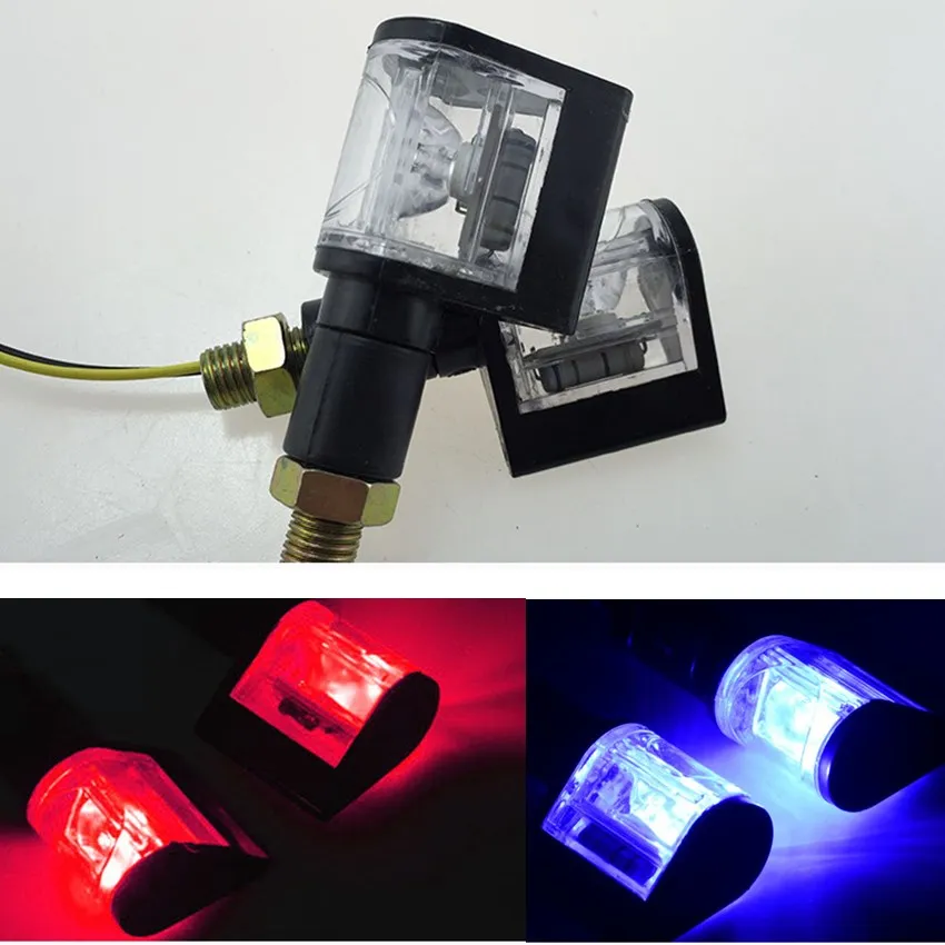 EE 지원 방수 오토바이 액세서리 12V LED 방향 지시등 신호 램프, 2 개|lamp lamp|lampe 12v ...