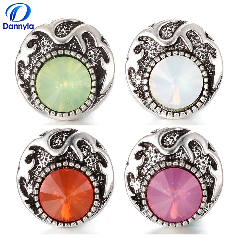 Round-Vintage-Snap-Charms-Wholesale-Fashion-Mix-Color-Snap-Charms ...