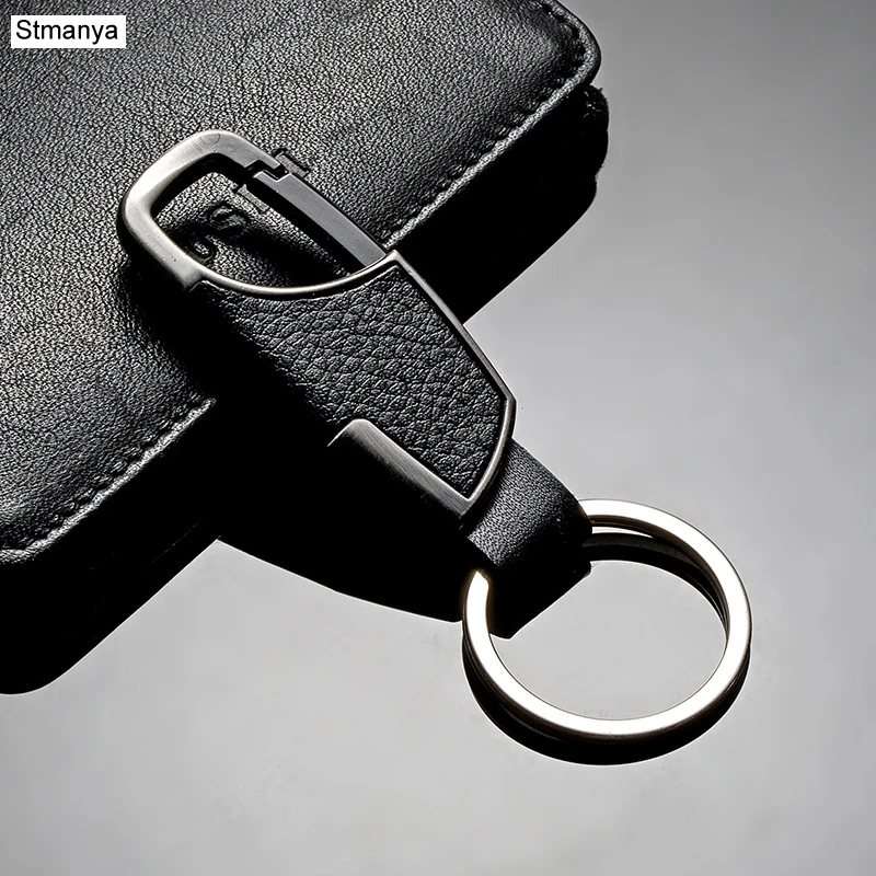 New Fashion Car Keychain Men And Ladies Leather Waist Hanging Key Chain ...