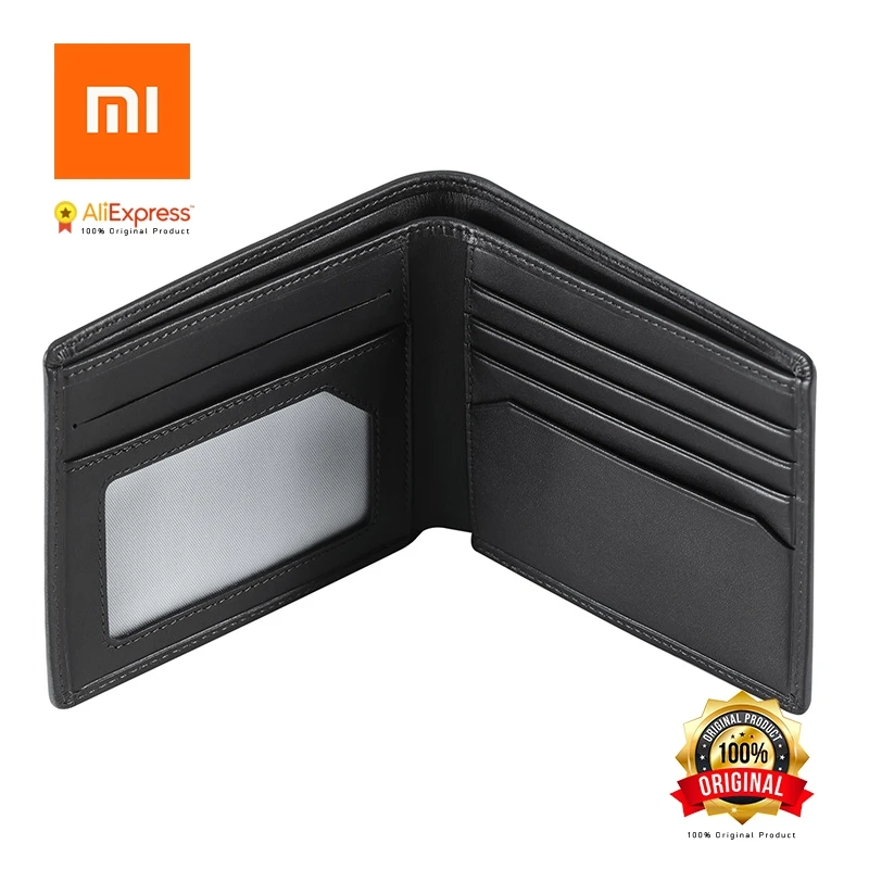 Original Xiaomi Wallet full Griand Leather Purse Man Woman Stylish ...