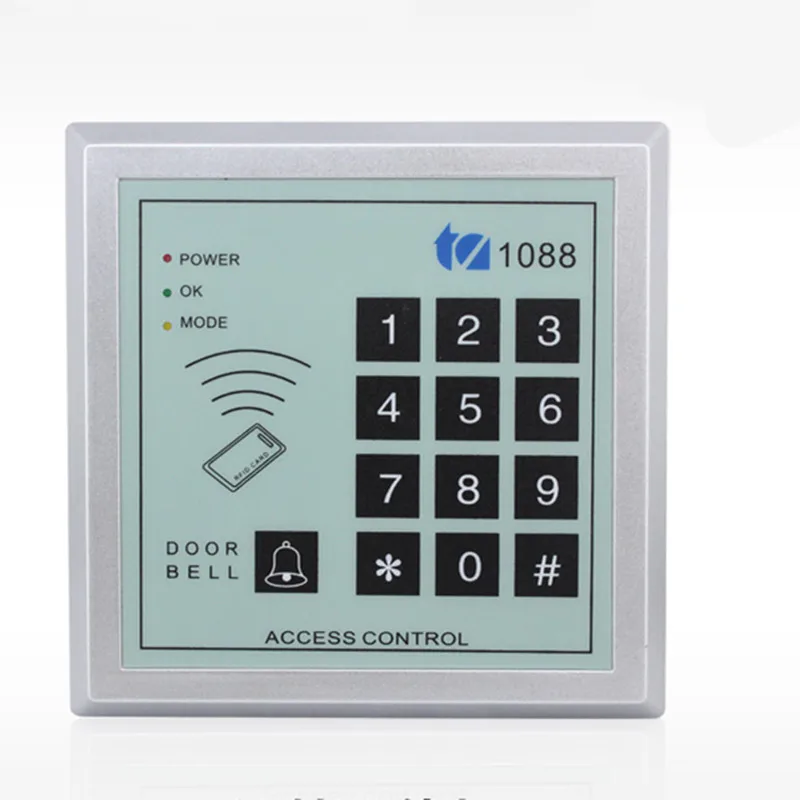 1088 User 125khz Rf Id Card Password Door Access Control - Access ...