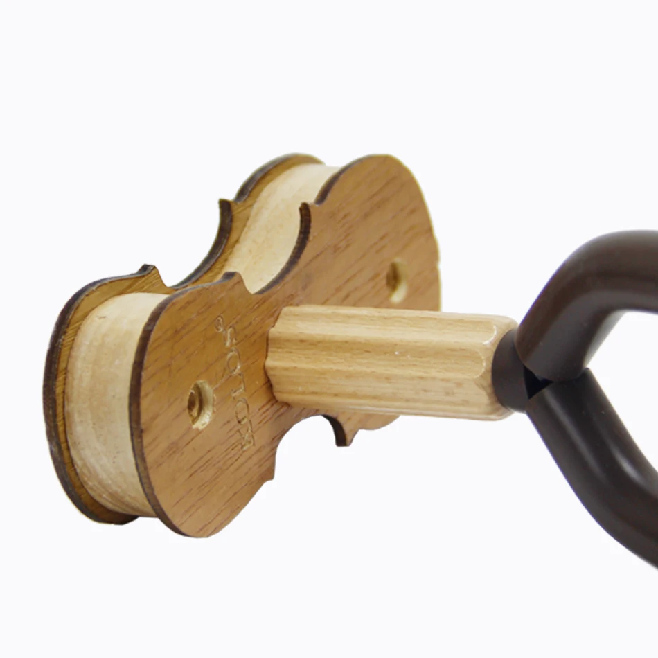 Violin Stand Solid Wood Violin Wall Hanger Hook Violin Accessories ...