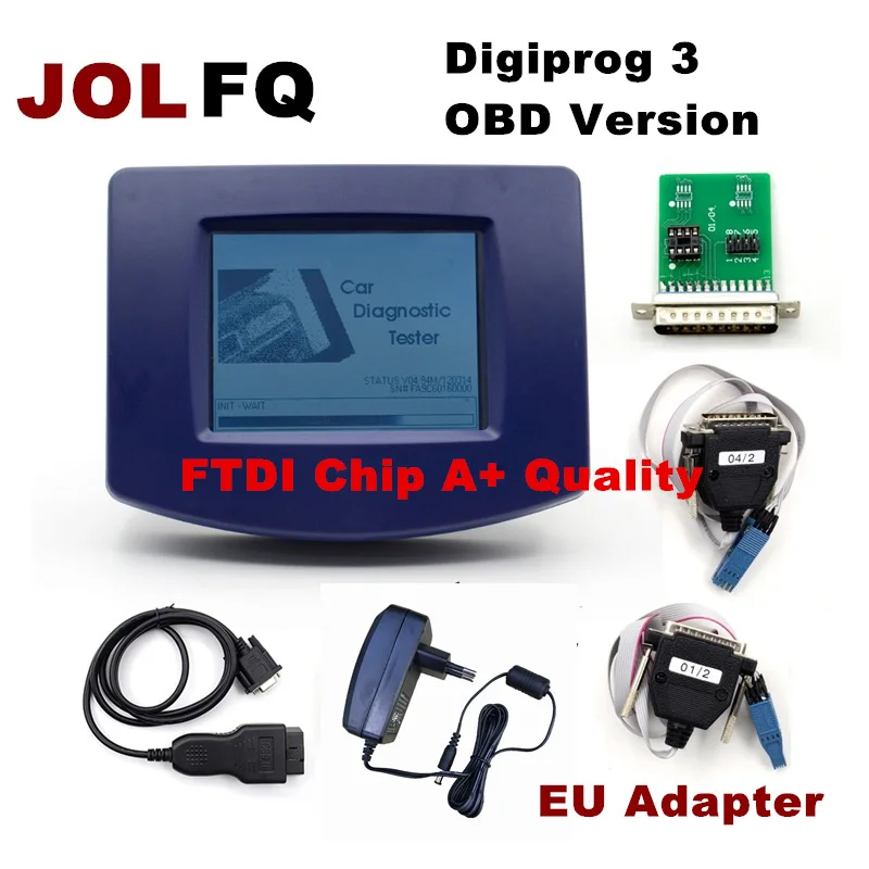 JOLFQ Digiprog 3 OBD Hot Selling In Stock Digiprog III With OBD2 Cable ...
