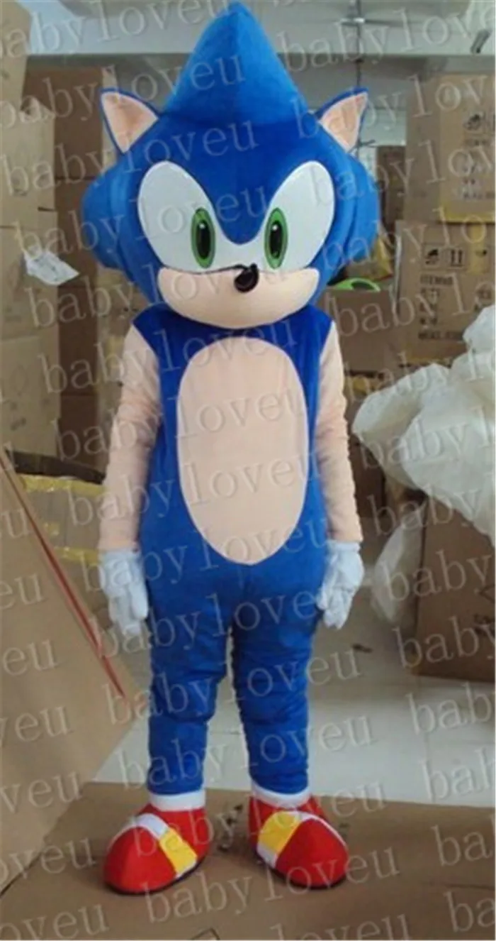 ᗑNew high quality ︻ sonic sonic mascot costume fursuit halloween ...