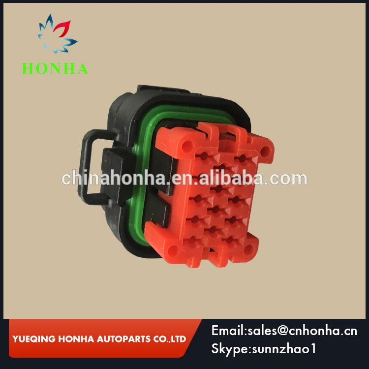 776273-1-14-pin-female-Tyco-PCB-plug-connector-AMP-auto-wire-harness ...