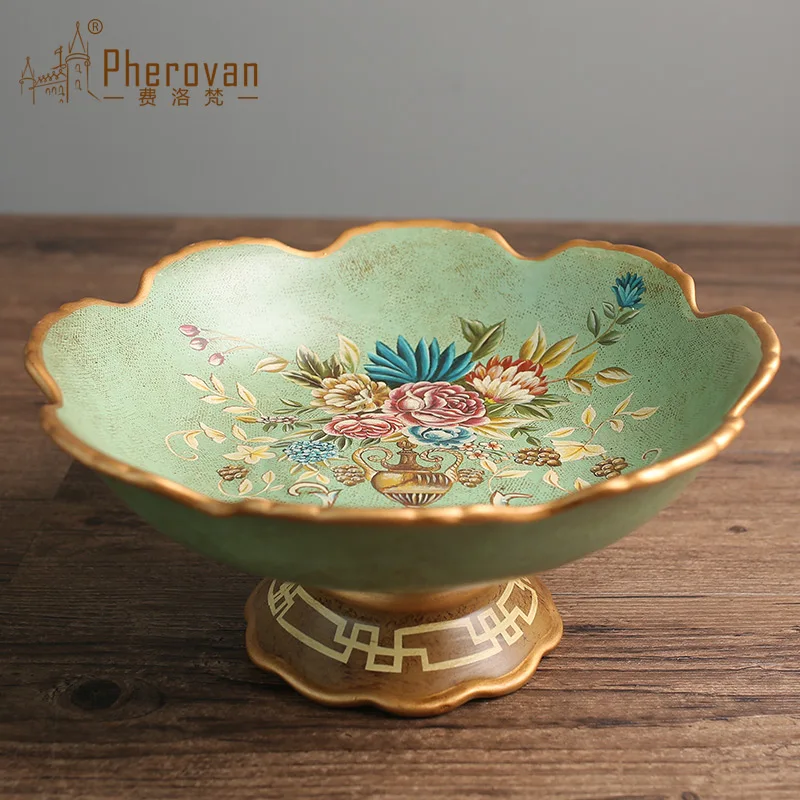 American-and-European-painting-ceramic-fruit-fruit-plate-large-fruit ...