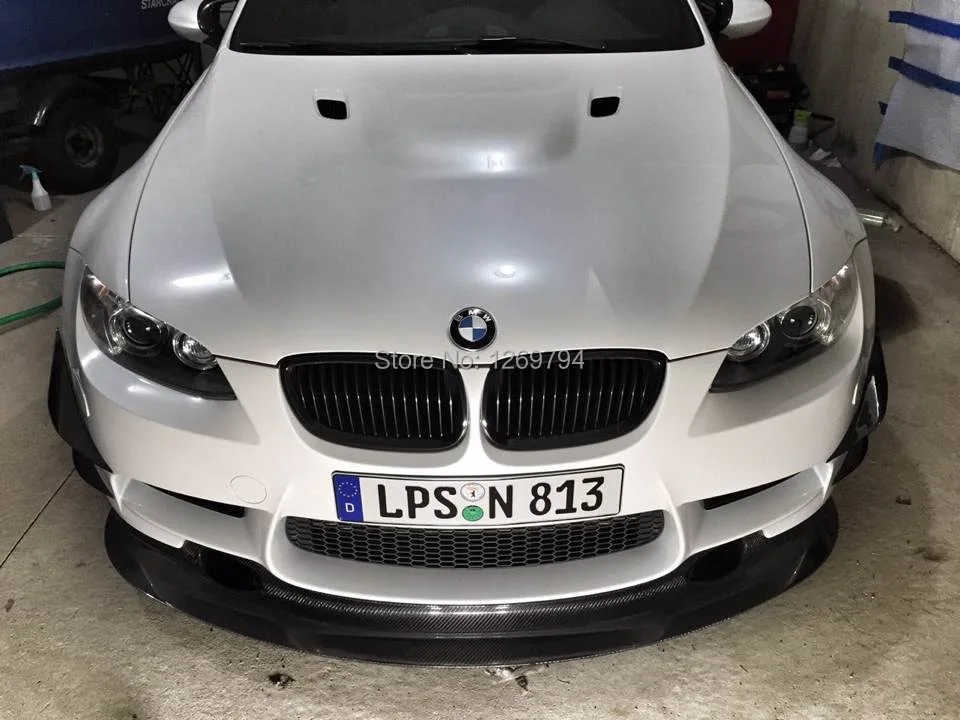 Designed For M3 E92 E93 Of The GT4 Style Carbon Fiber Front Lip / Front ...