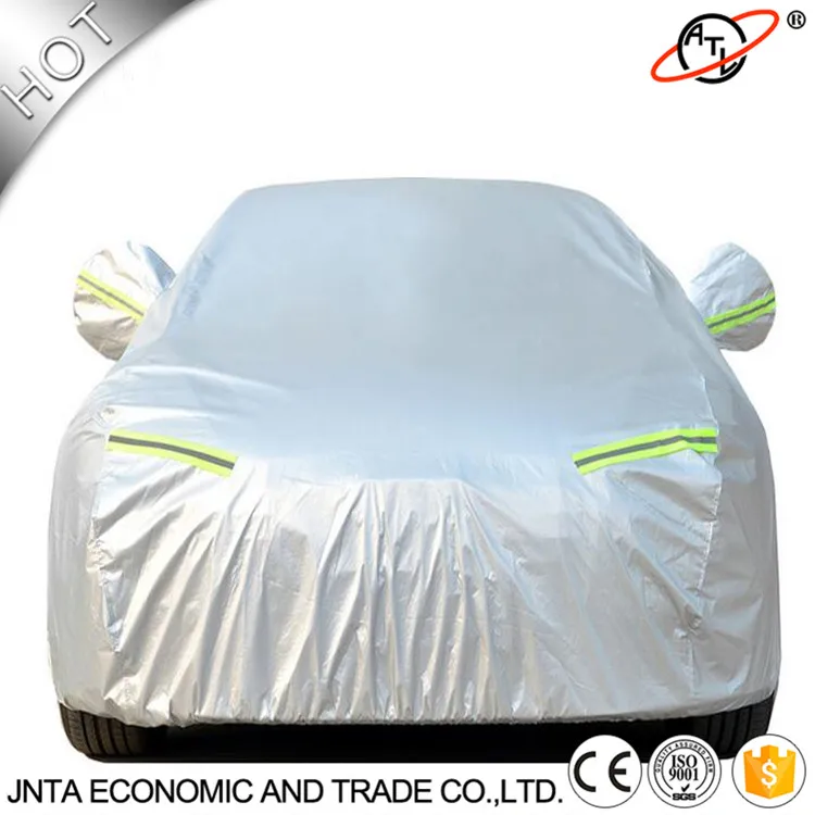 ATL Taffeta190 double faced silver flocking car cover .Four seasons ...