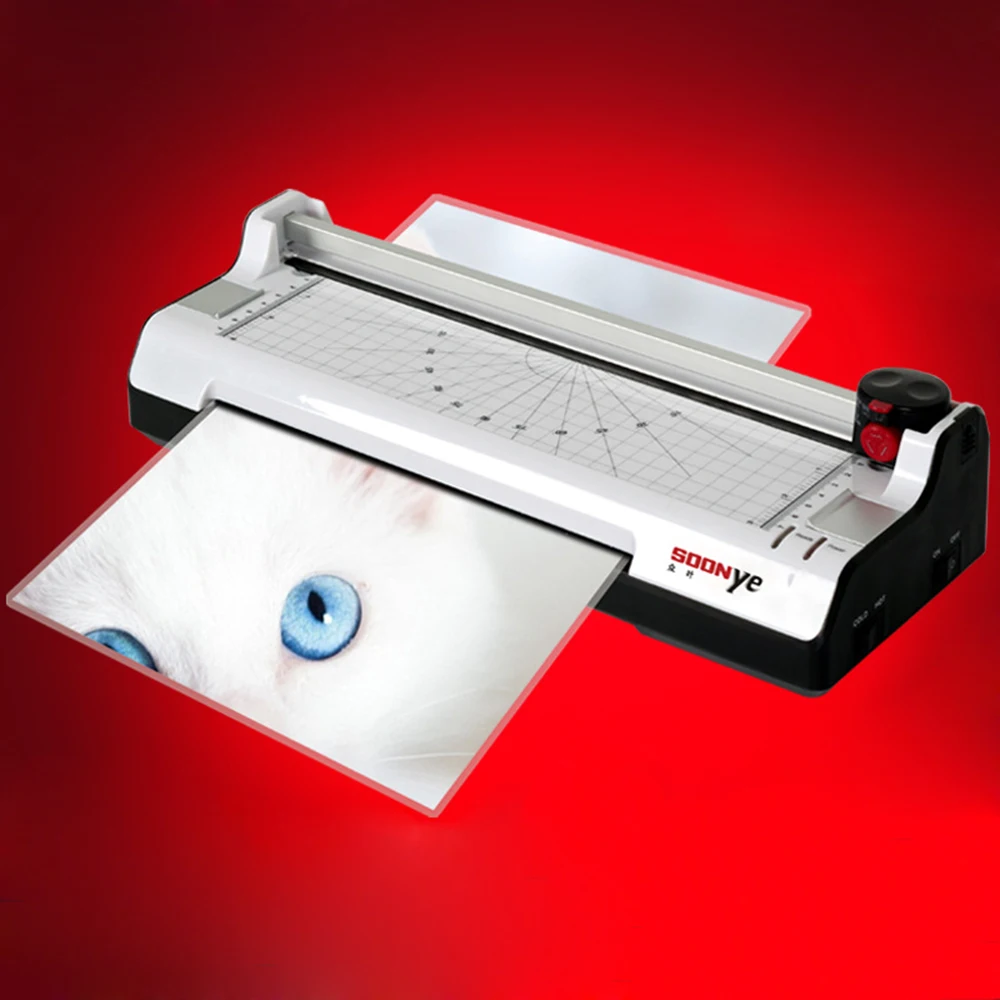 Free Ship 1 PCS 220V 240V YE288 Photo Laminator Hot Cold A4 Sealed ...