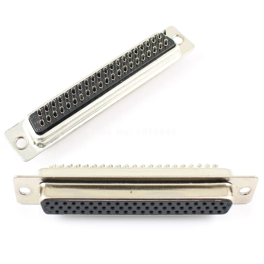 50pcs D SUB 62 Pin Female Solder Type Adapter Connector 3 Rows DB62F|l ...