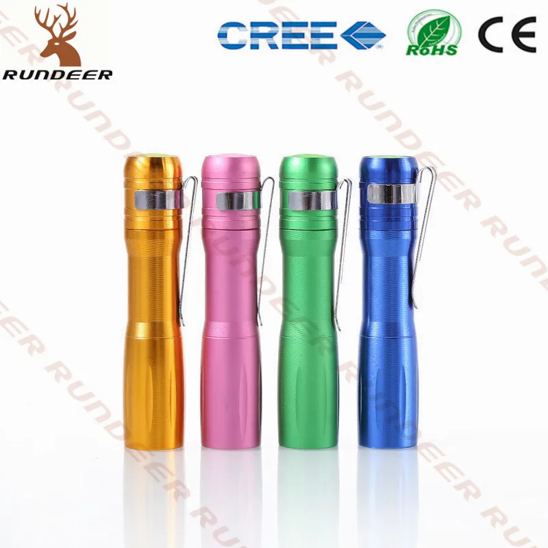 led mini flashlight Strong light flashlight Ordinary AA battery ...