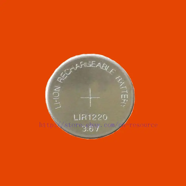 1 x Rechargeable LIR1220 LIR 1220 3.6V button cell|cell phone antenna ...