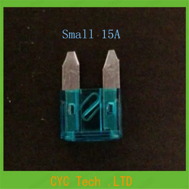 100pcs 4S stores Small sized 15A Auto/Car Fuse for Audi BMW HYUNDAI VW ...