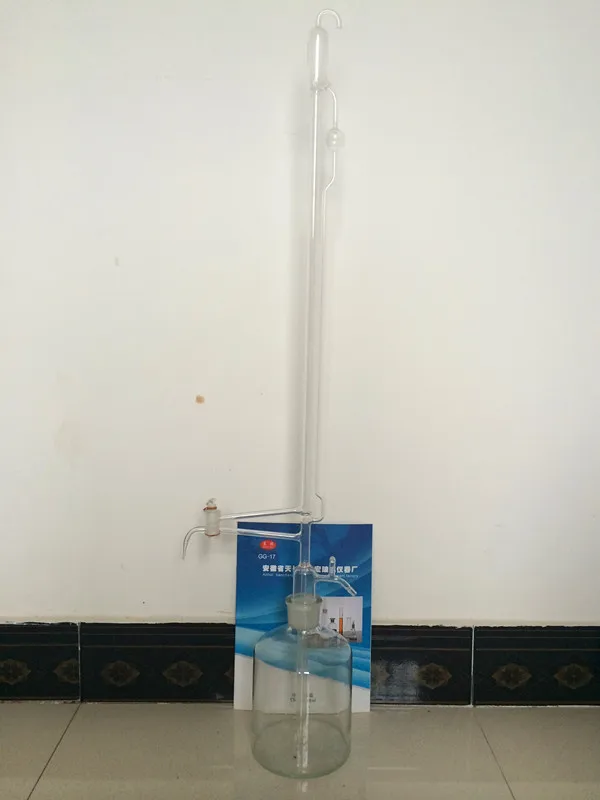 25ml Automatic Burette Transparent Glass Buret For Ptfe Piston ...