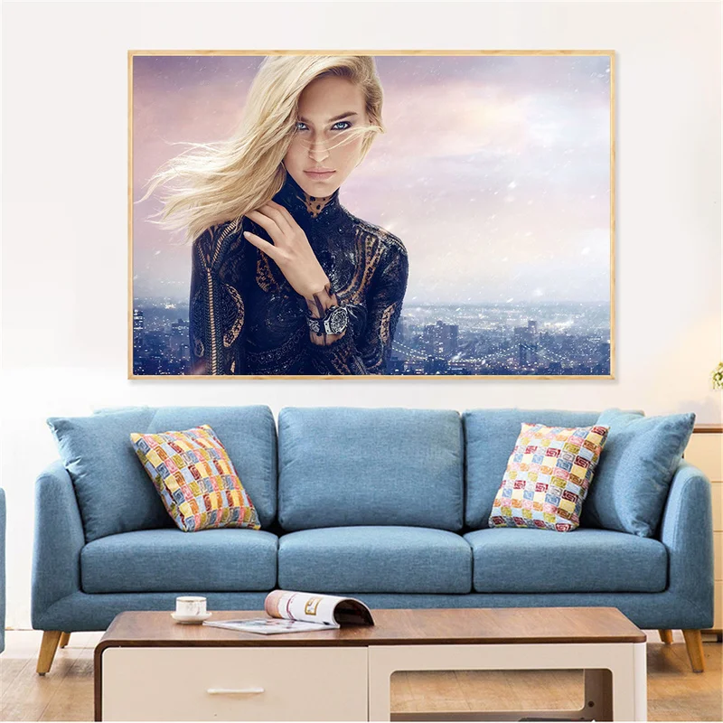 Sexy Women Posters and Prints Model Charming Girls Wall Art Canvas ...