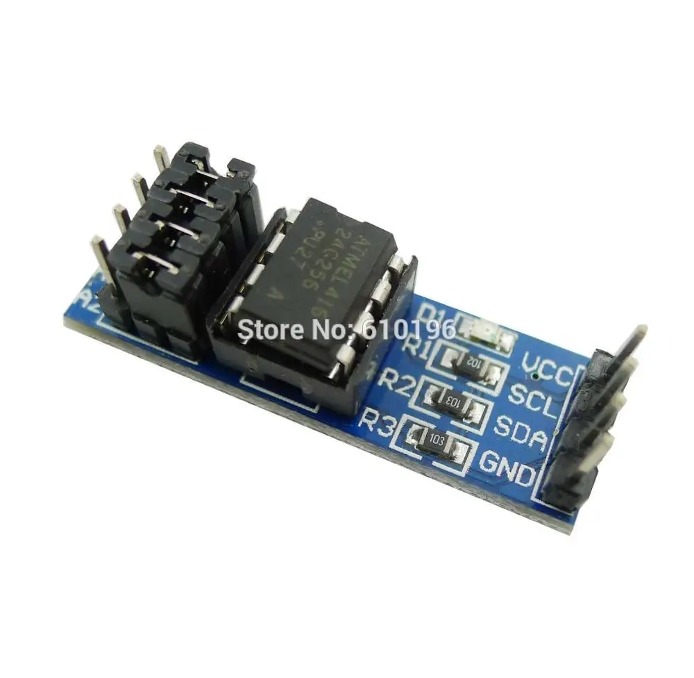 At24c256 I2c Interface Eeprom Memory Module In Integrated Circuits From Electronic Components