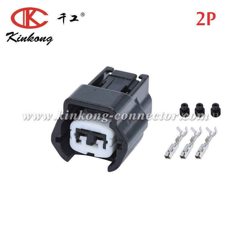 住友1セット6189 0773 6918 1594と2穴インジェクター用E02FB RS端子とシール|コネクタ| - AliExpress