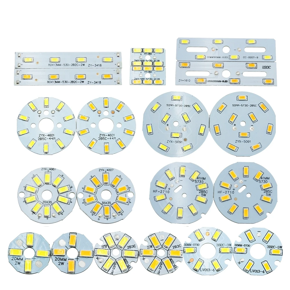 5pcs/lot SMD5730 LED Chip 2W 3W 5W 240 280mA Constant Current Input SMD ...