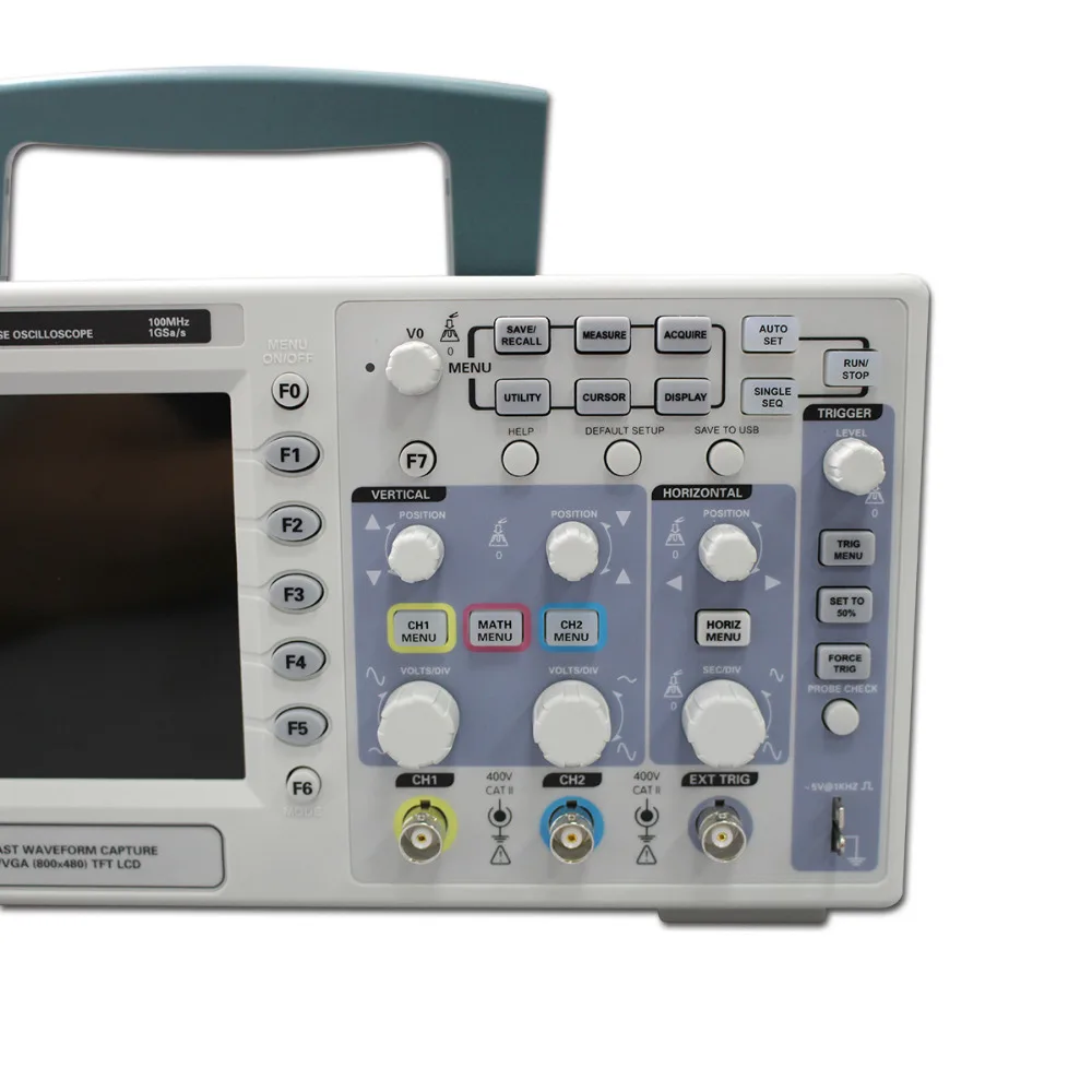 Hantek DSO5102P Цифровой Осциллограф портативный 100 МГц 2 канала 1GSa ...