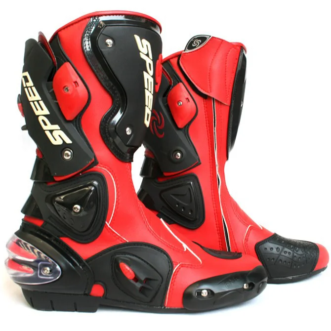 Botas-de-Motocross-para-motociclistas-botines-de-carreras-de-velocidad ...