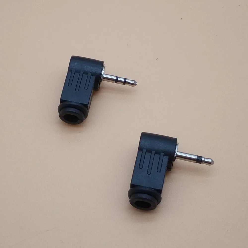 5pcs 2.5mm Audio Dual Channel Steoro Male Jack Plug 2.5 mm 2 Pole / 3 ...