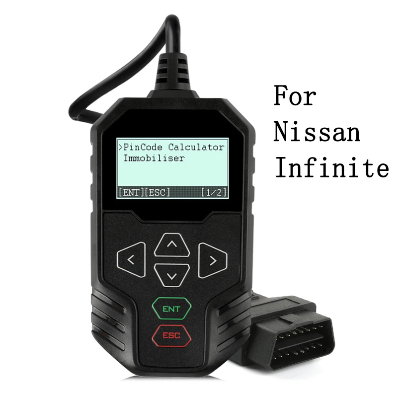 Auto Key Programmer for Nissan/Infinite OBDPROG MT003 Pin Code Reader ...