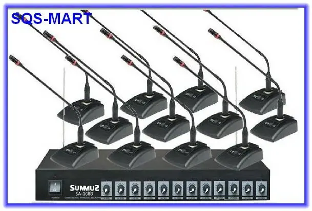 New 1688 VHF Computer Intelligence 12 Channel Wireless Conference ...