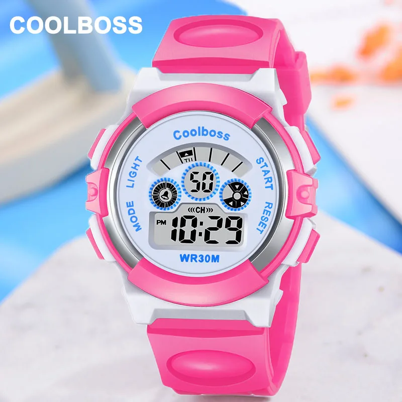 COOLBOSS 2018 New Sport Students Children Watch Kids Watches Boys Girls ...