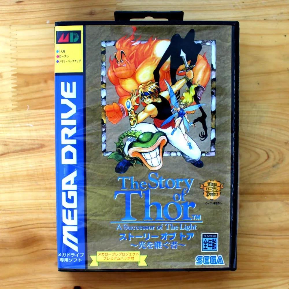 The Story Of Thor 16 Bit MD Game Card with Retail Box for Sega ...