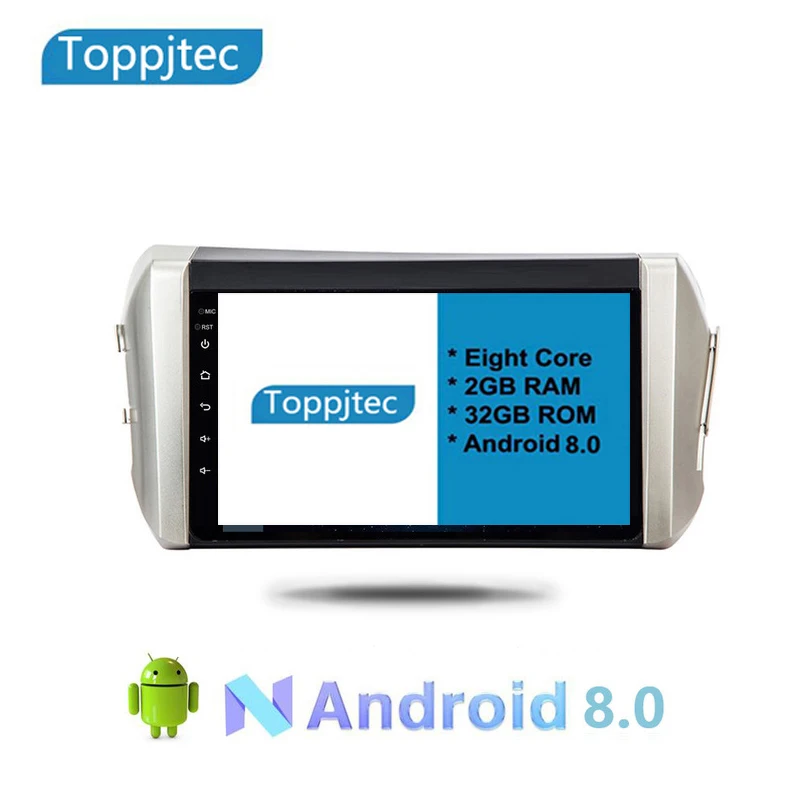 9 inch Octa 8 Core Android 8.1 RAM 2G ROM 32G for For TOYOTA Innova ...