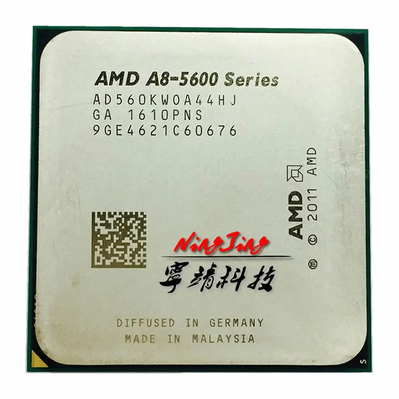 AMD A8 5600K 5600 3.6GHz 중고 프로세서, HD 7560D 쿼드 코어 소켓, FM2, AD560KWOA44HJ ...
