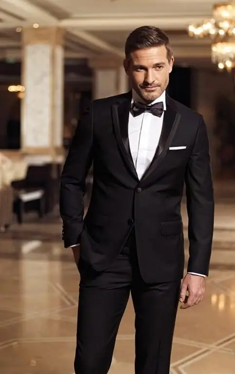 2015 New Arrival classic men's suit Tuxedo Red Suits And Tuxedos Mens ...