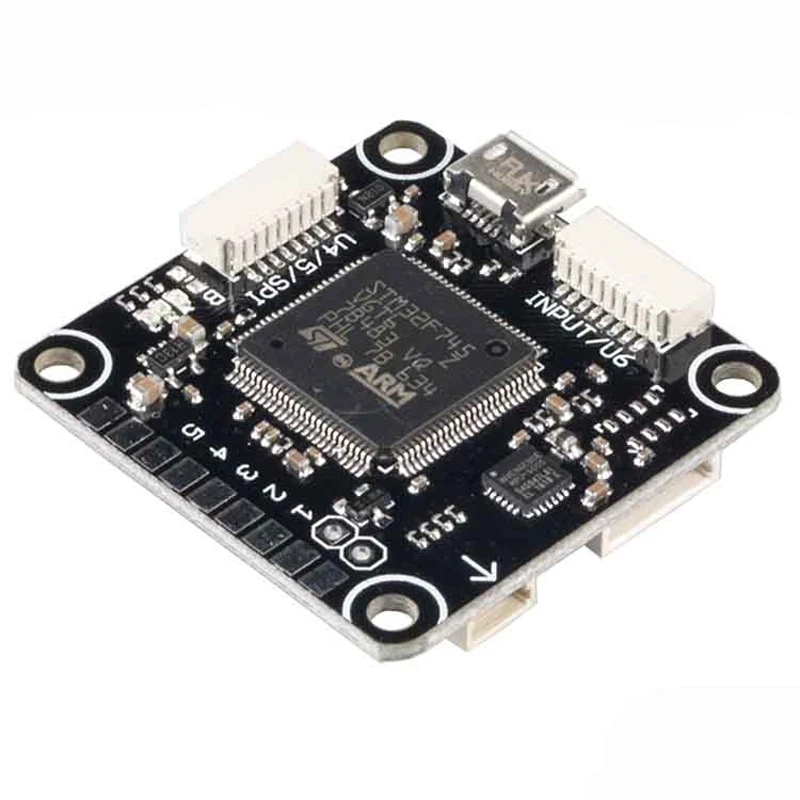 1PC F7 controlador de vuelo STM32F745VGT6 100lqfp 216MHz MPU6000 SPI FC ...