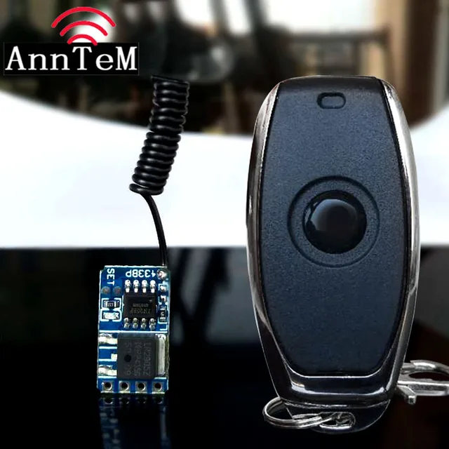 433mhz Micro Remote Control Switch Mini Receiver 3.5v 3.7v 4.5v 5v 6v 7 ...
