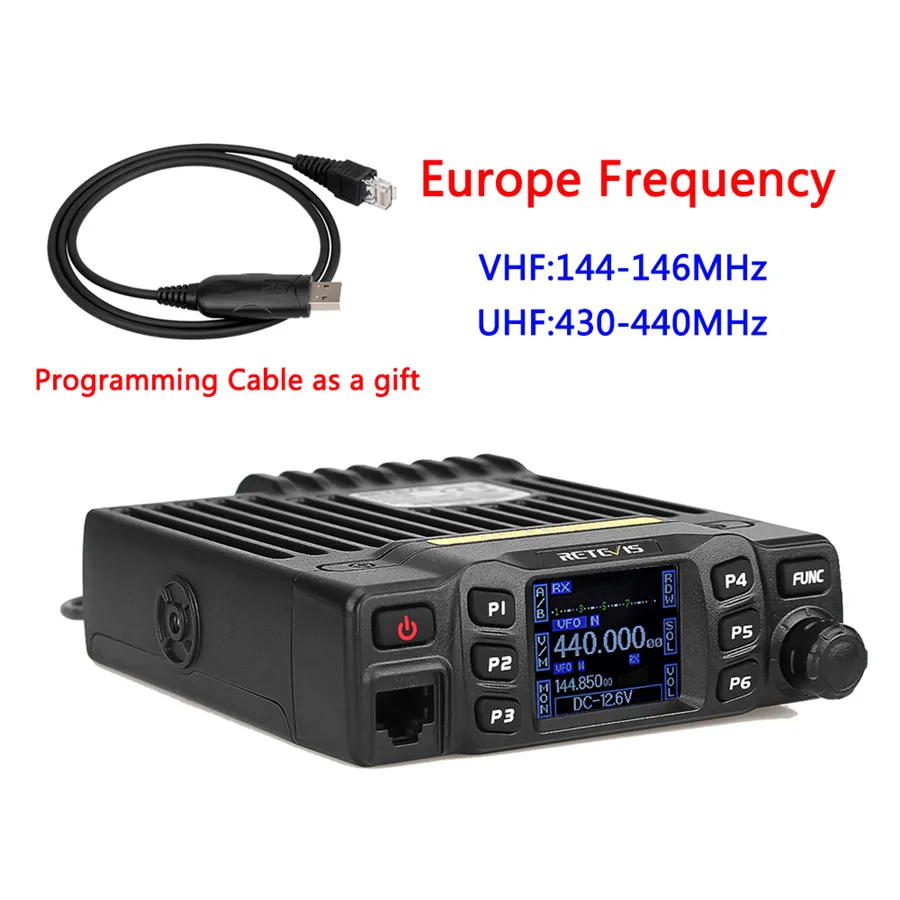 RETEVIS RT95 Мобильная Радио Автомобильная рация VHF UHF Автомобильная ...