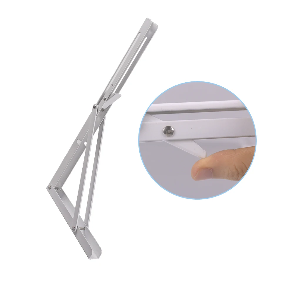 16-Inch Folding Shelf Bench Table Folding Shelf or Bracket 2-Pack,With ...