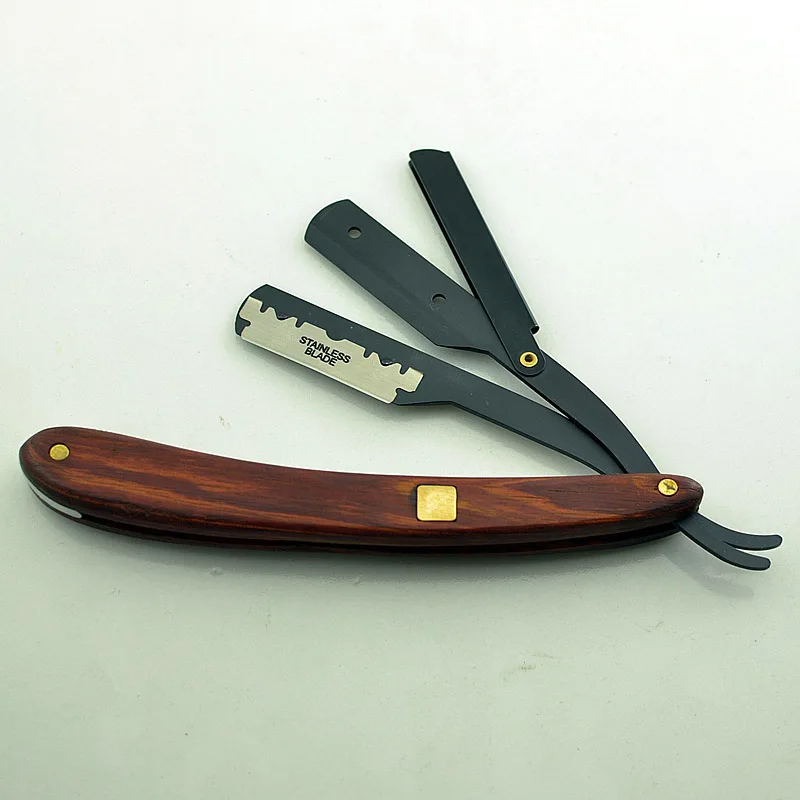 1 X Pure Wood Shaving Razor/Cut Throat Razors/Men Razor(coolcut)+ Free ...