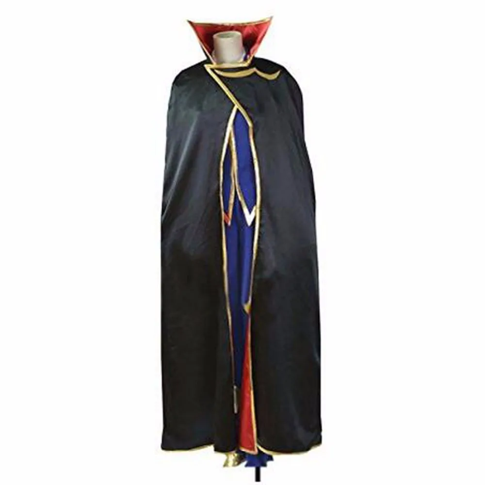 2018 Code Geass Cosplay Lelouch Of The Rebellion Zero Cosplay Purple ...