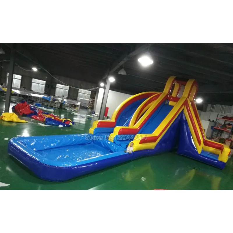 Customized-Gaint-Inflatable-Pool-Slide-Water-Slide-China-Factory-Good ...