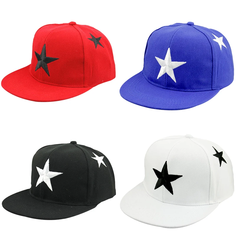 5-13 Yrs Children Cartoon Baseball Caps Cotton Hip Hop Cap Embroidery ...
