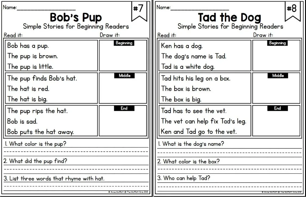 Easy Stories For Kids To Read