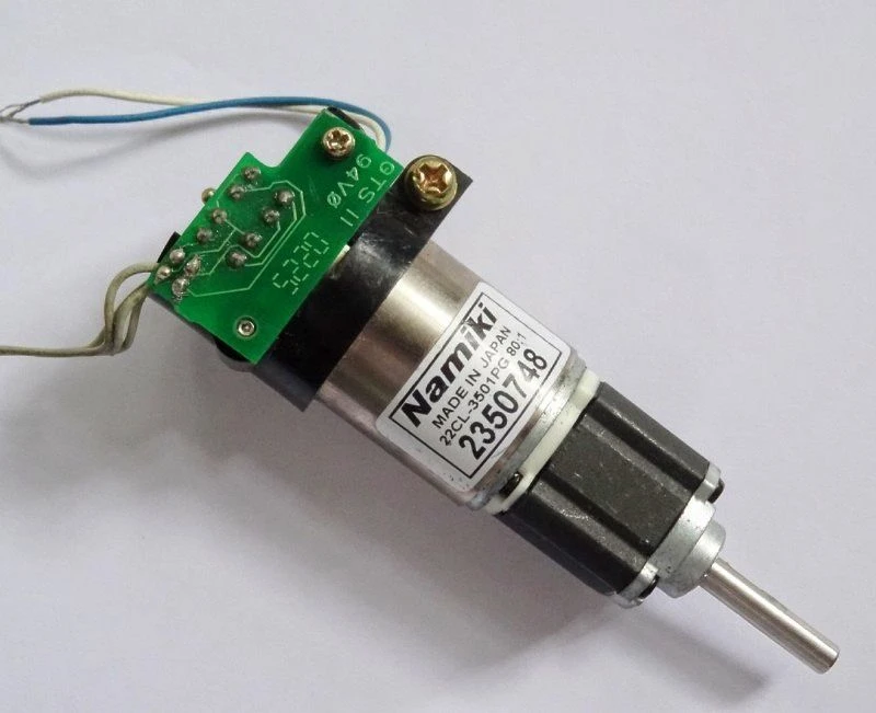 Japan Namiki Coreless Servo Gear Motor DC 12V 120RPM Gearmotor With ...