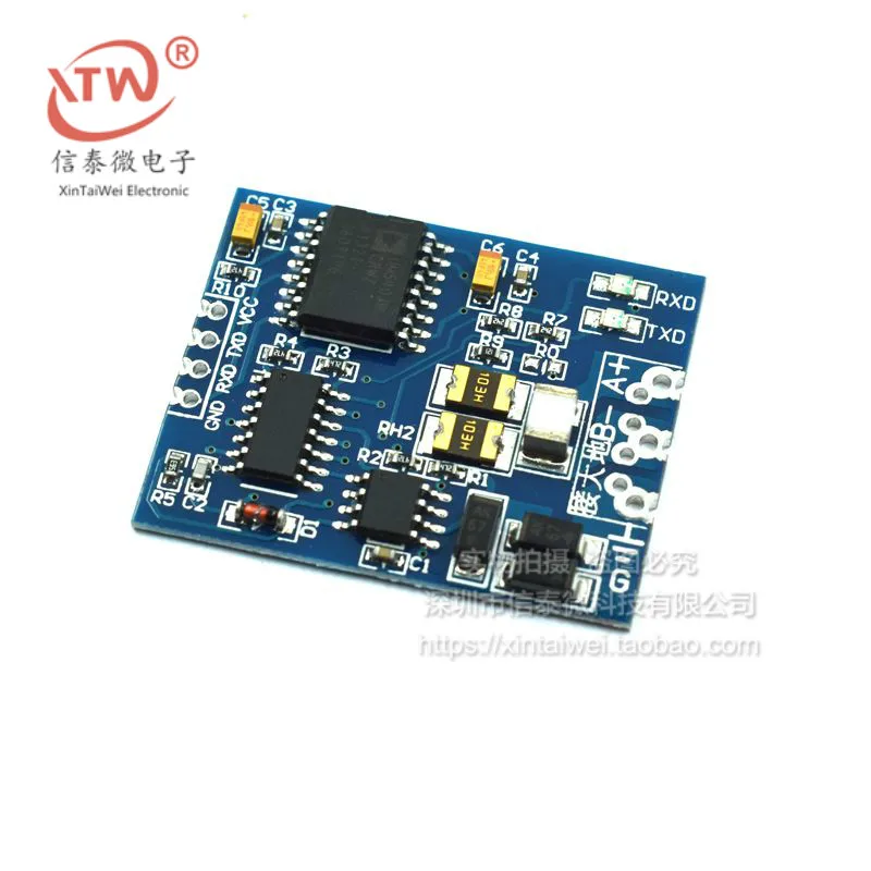 Ttl To Rs485 Module Rs485 Signal Converter 3v 55v Isolated Single Chip Serial Port Uart 