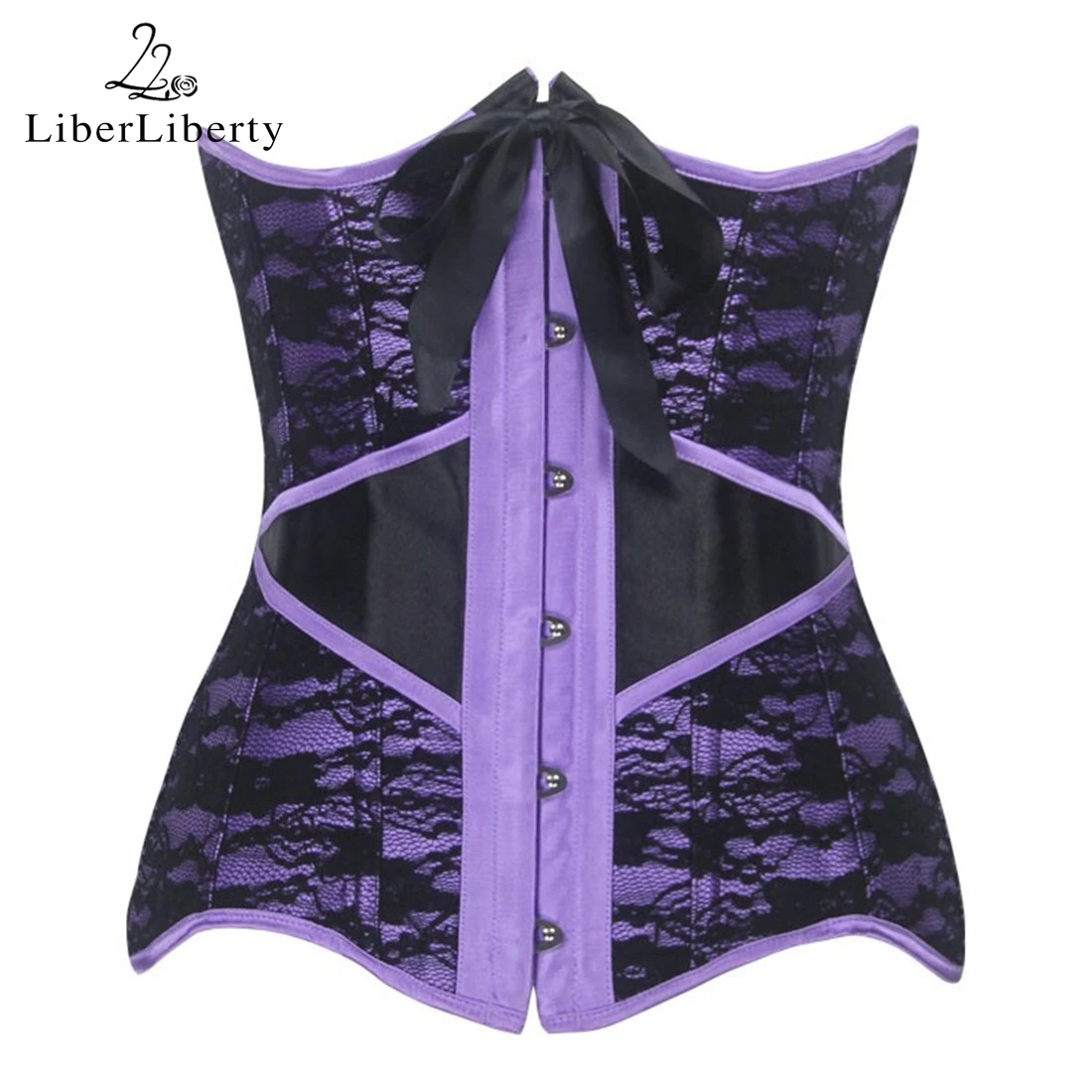 Buy Hot Shapers Waist Corsets Purple Lace Waist